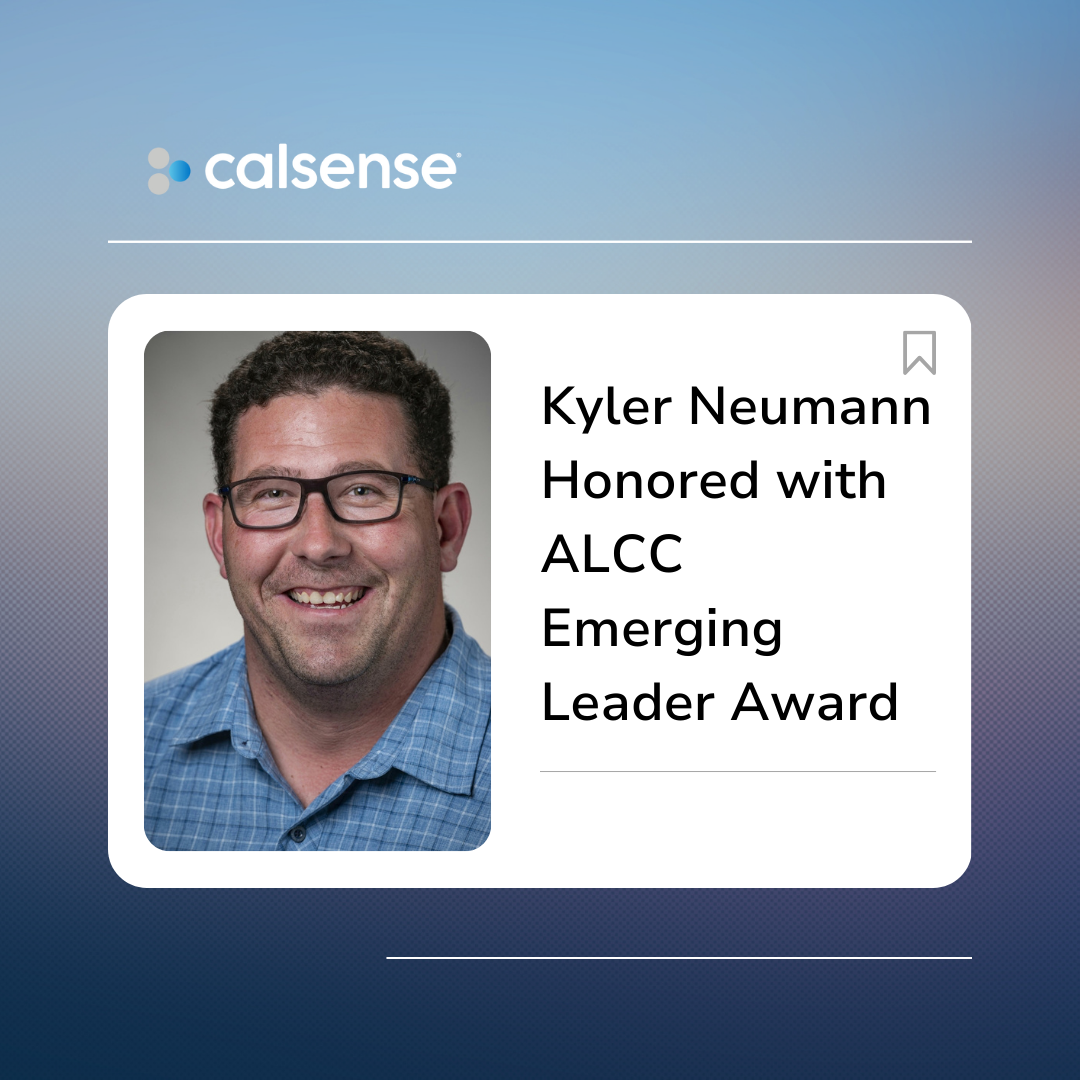 Kyler Neumann Wins ALCC Emerging Leader Award | Calsense | Calsense